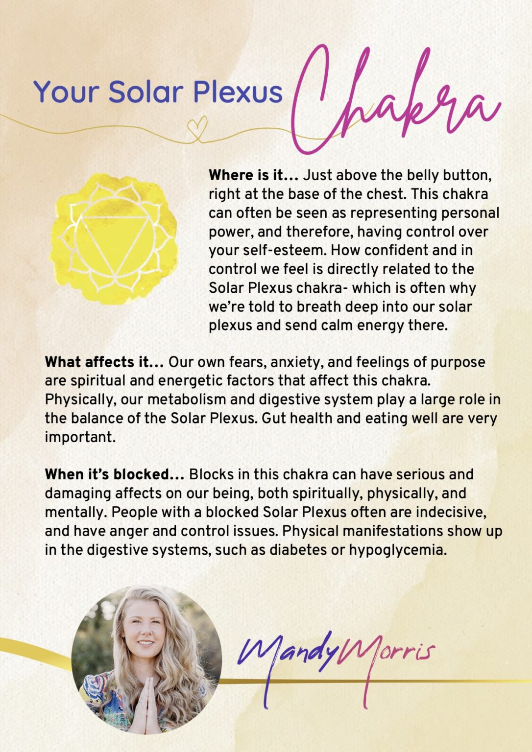 Thank You - Mandy Morris